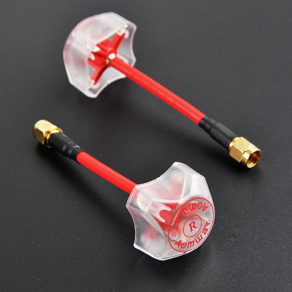 Aomway ANT006 5.8GHz FPV 4 Leaf Clover AV Transmission RHCP Antenna 1 ...