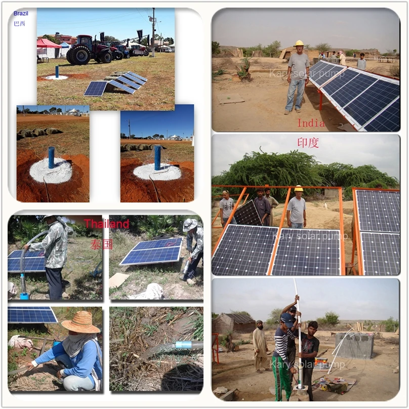 DC 24v 3000L per hour lift 20m solar water pump solar water pump system ...
