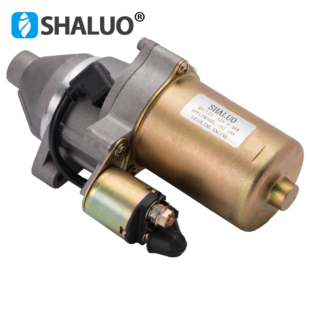 high quality QDJ112 182F 188F 0.4kw Gasoline Engine Starter Motor Part ...
