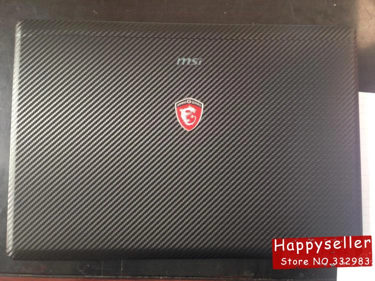 Laptop Texture CARBON Fiber skins Case cover wrap for MSI GS GS70 ...