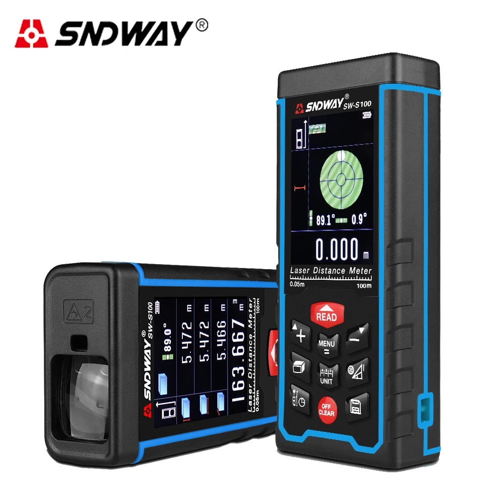 SNDWAY High precision 100M Digital Laser rangefinder Rechargeable ... SNDWAY High precision 100M Digital Laser rangefinder Rechargeable ...