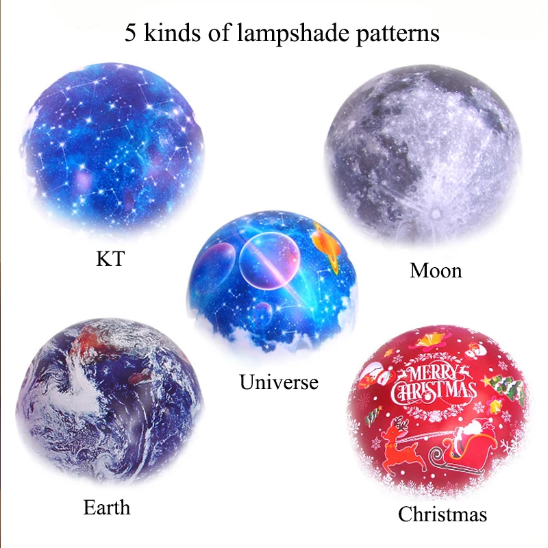 2019 Night Light Planet Magic Projector Earth Universe Led Lamp ...
