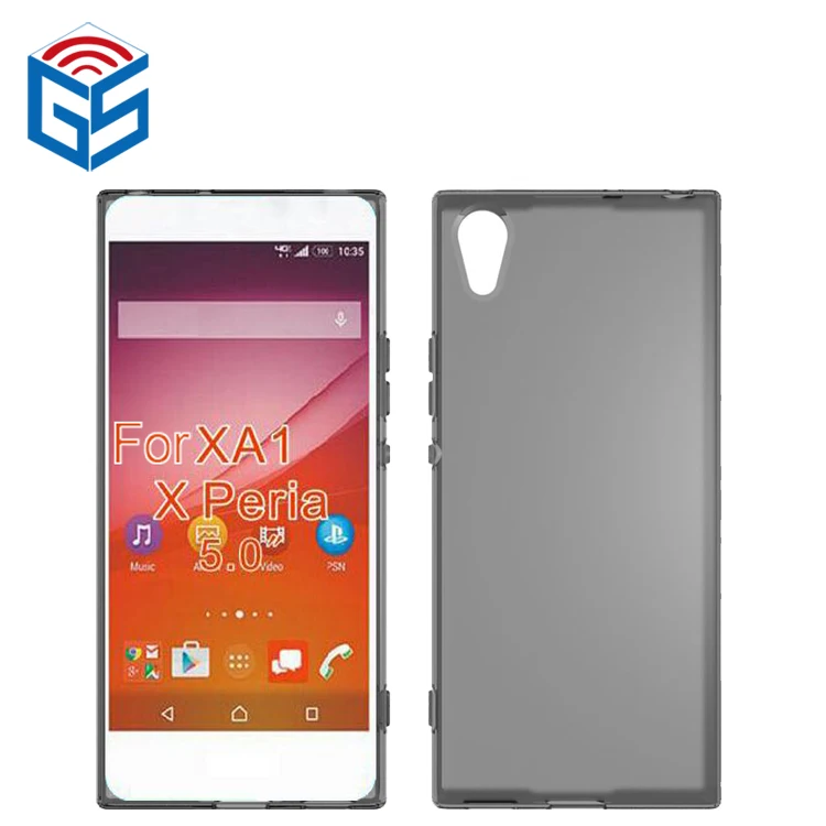 Tpu pudding full back phone case cover for sony xperia xa1 g3121 g3123 ...