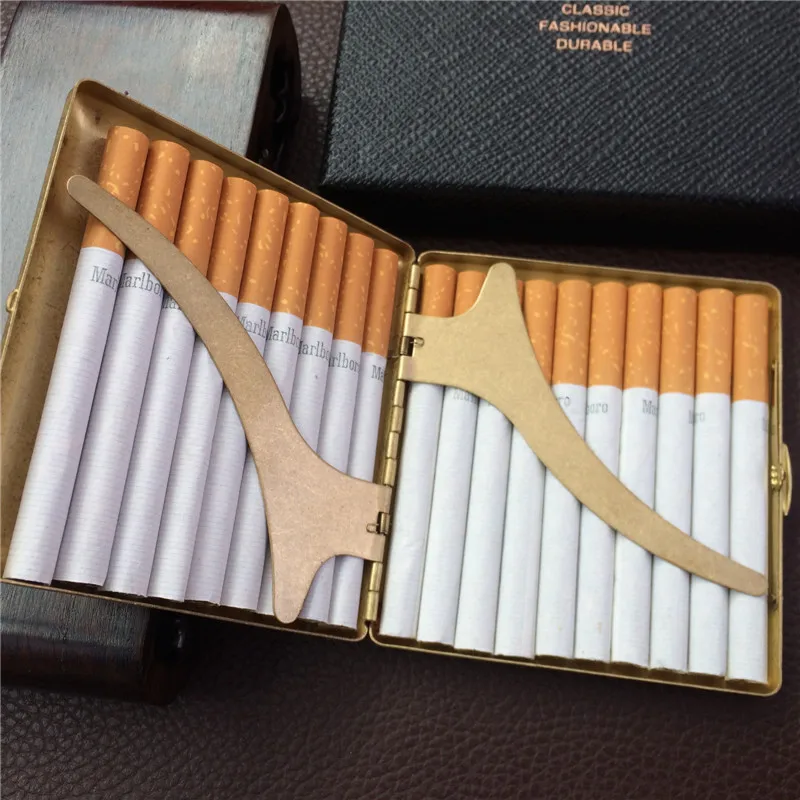 Vintage style Che Guevara brass rolling craft male e cigarette case 20 ...