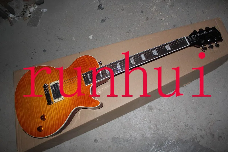 El envío gratuito! G LP pickup estándar modelo + H + rojo cereza ...