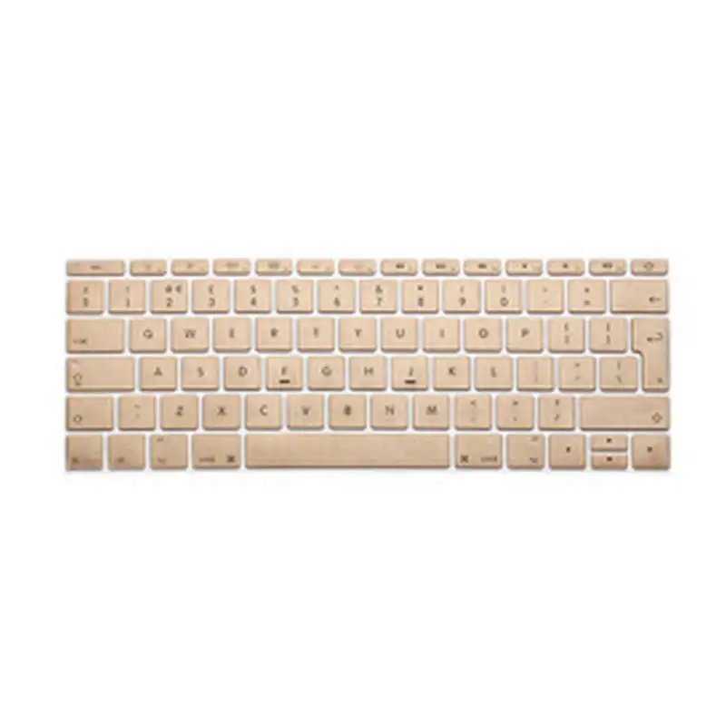English UK Keyboard Cover Silicone Skin for New Macbook 12 Inch A1534 ...