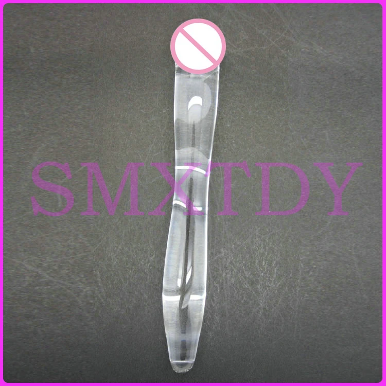 Ningmu Glass Dildo Crystal Dildos Glass Butt Plug Sex Toys Sex Products