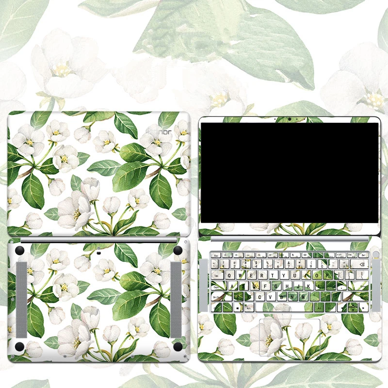 Flower Style Laptop Skin for Huawei Matebook X Pro 13.9 inch Notebook ...