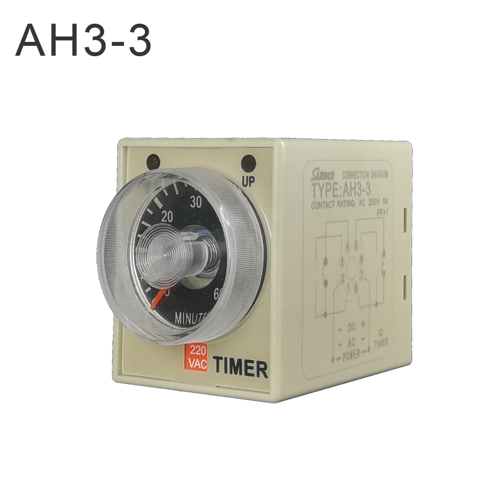 AC 24V Power On Time Relay Delay Timer 0-30 Second 30S DPDT, 58% OFF