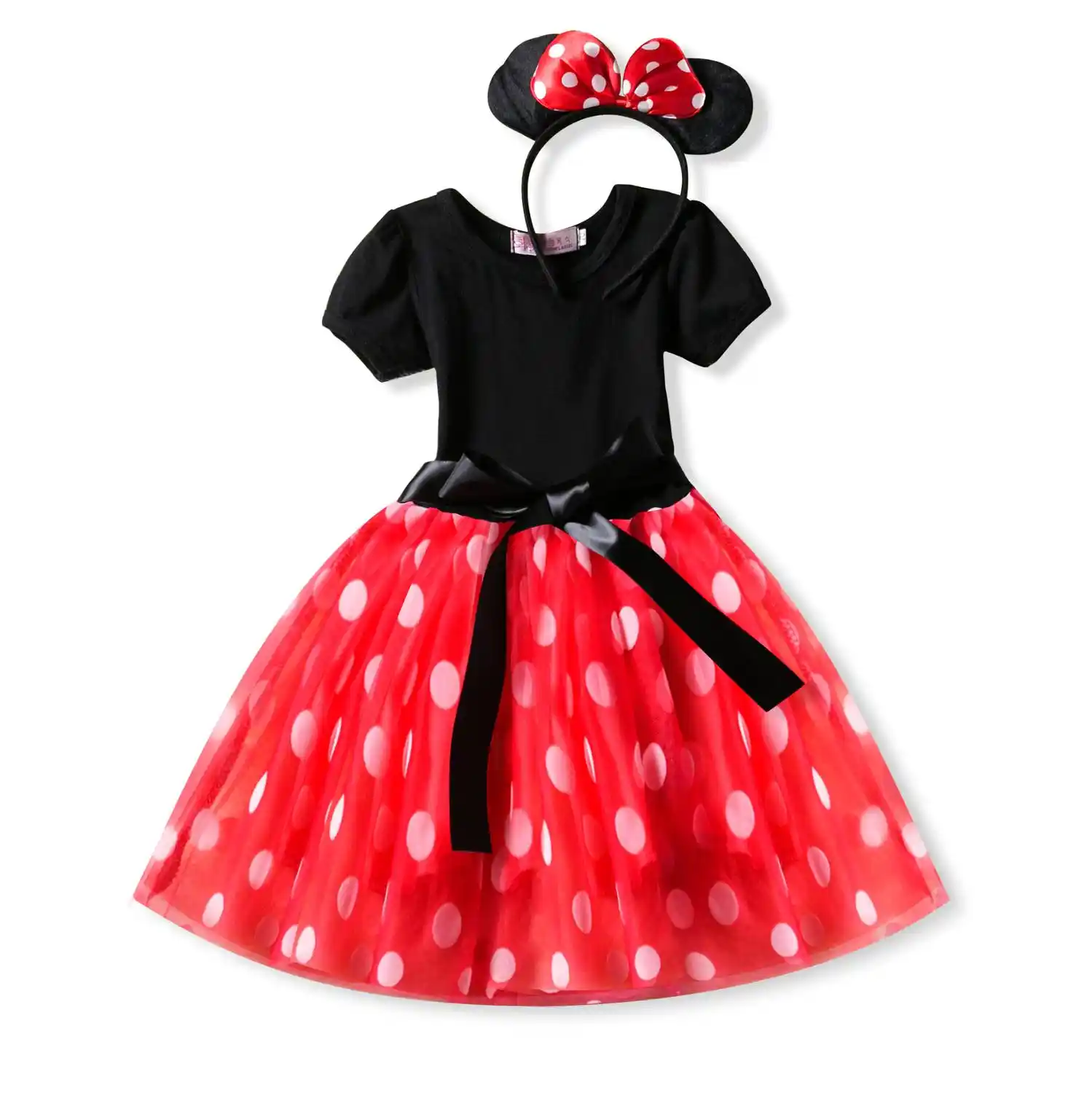 Venta > vestidos de minnie mouse para niña rojo > en stock