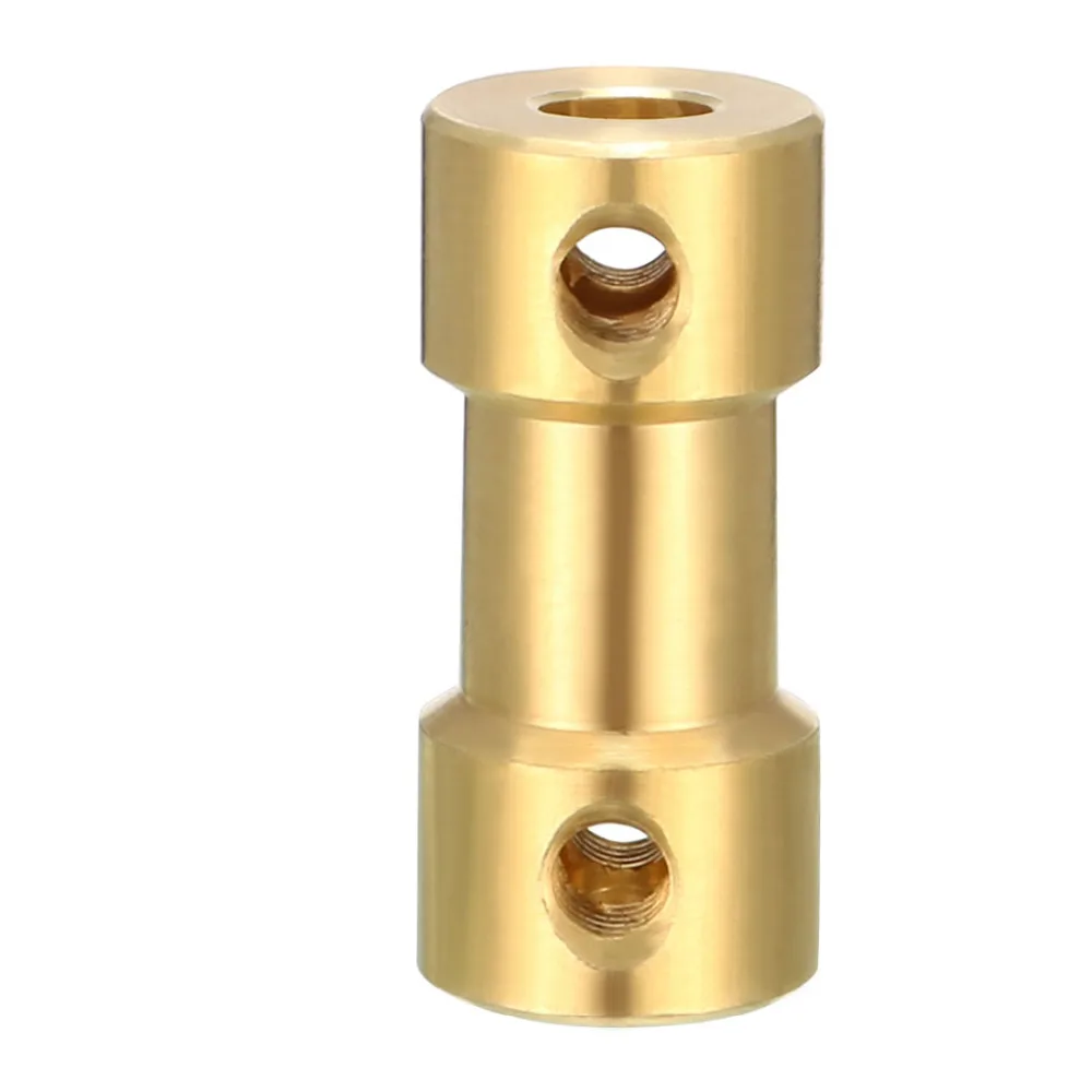 Uxcell High Quality 1PCS Shaft Coupler 4mm To 4mm Connector Adapter M3 uxcell-high-quality-1pcs-shaft-coupler-4mm-to-4mm-connector-adapter-m3