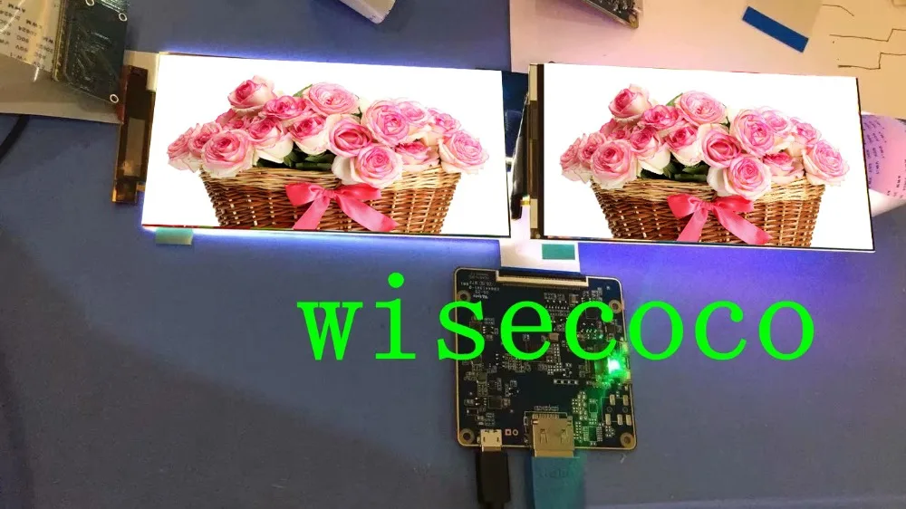 Diy Vr Dual Lcd Screen 5.5 Inch Tft 2160x38404k Display With To Mipi ...