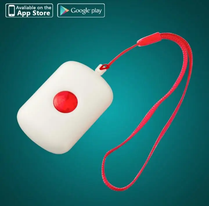 Wireless Necklace Panic Button For WIFI GSM GPRS Home Burglar Alarm ...