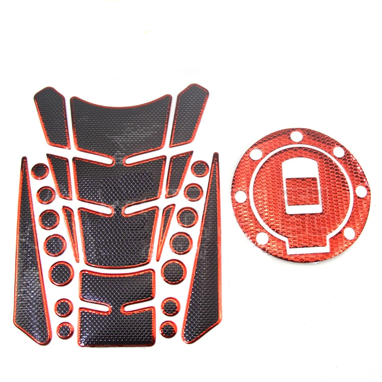 Motorcycle Fuel Tank Pad Decals Gas Cap Cover Stickers For yamaha YZF ...