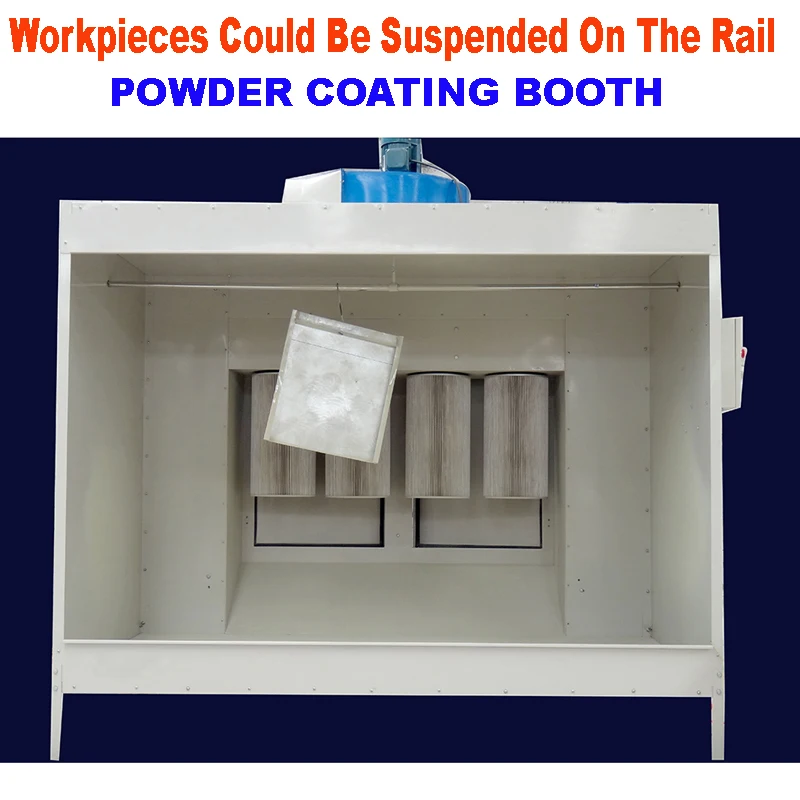 PCBM 280 Customized Manual Electrostatic Powder Coating Booth|Gloss ...