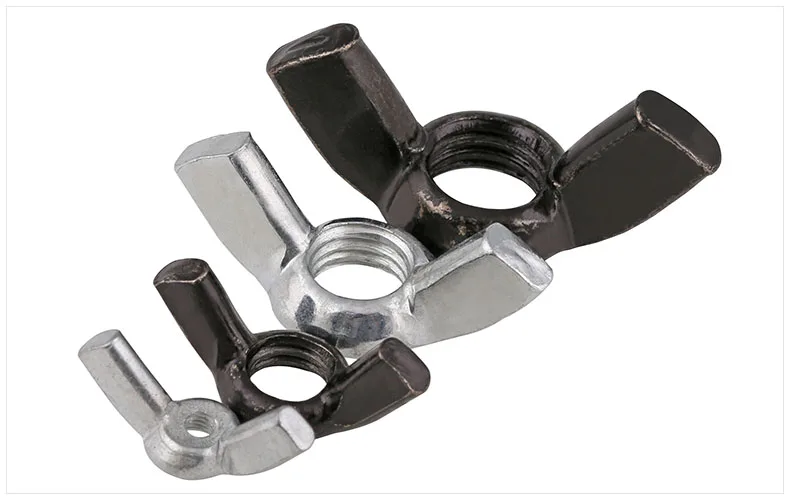 4,8 grado tuerca de mariposa galvanizada de tornillo de mariposa de tuerca W3 tornillo tuerca M3 ...