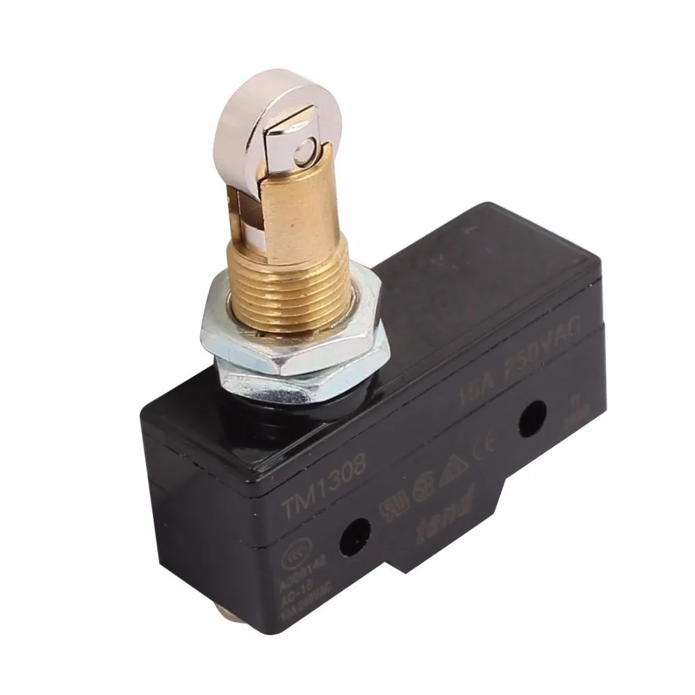 TM 1308 Parallel Roller Plunger Momentary Limit Micro Switch 380V 10A ...