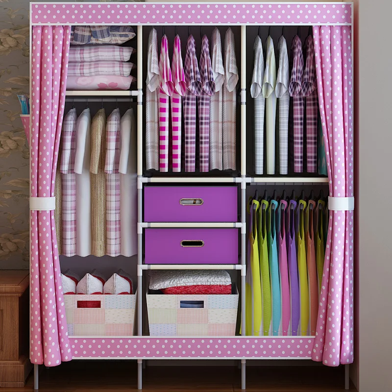 Simples-garde-robe-Simple-chiffon-armoire-simples-garde-robe-Simple-et ...