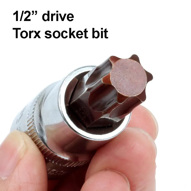 1PC-1-2-Drive-S2-Alloy-Torx-Socket-Screwdriver-Bit-T15-T20-T25-T27-T30 ...