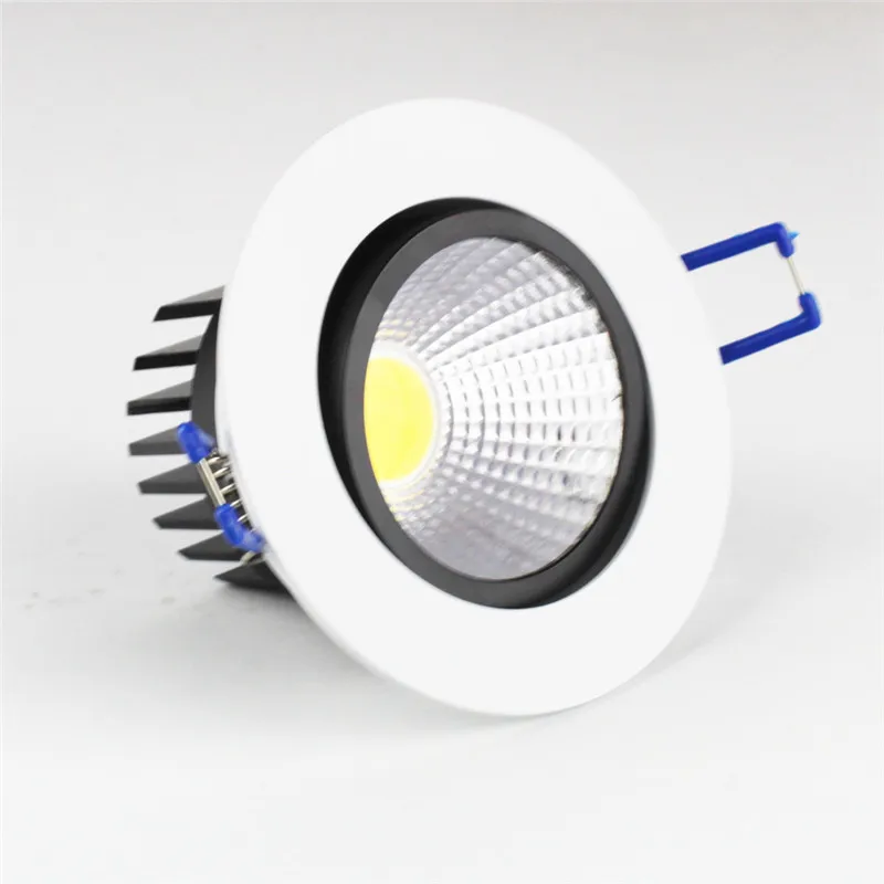1pcs/lot Super Bright 9w 15w 18w 21w Led Downlights Dimmable Cob Led ...