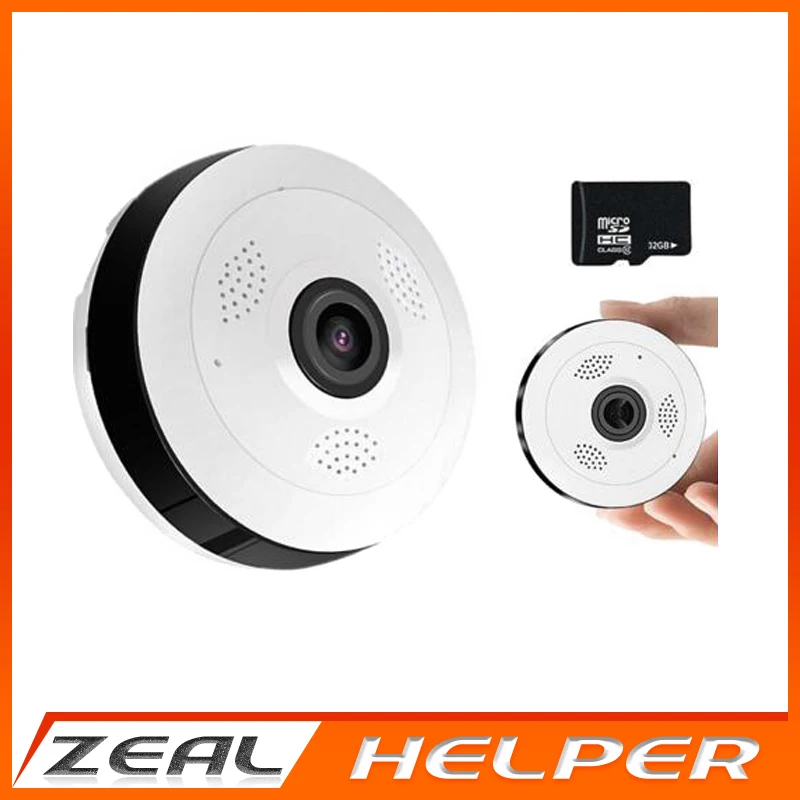 HD FishEye IP camera 960P 360 degree Full View Mini CCTV Camera 1.3MP ...