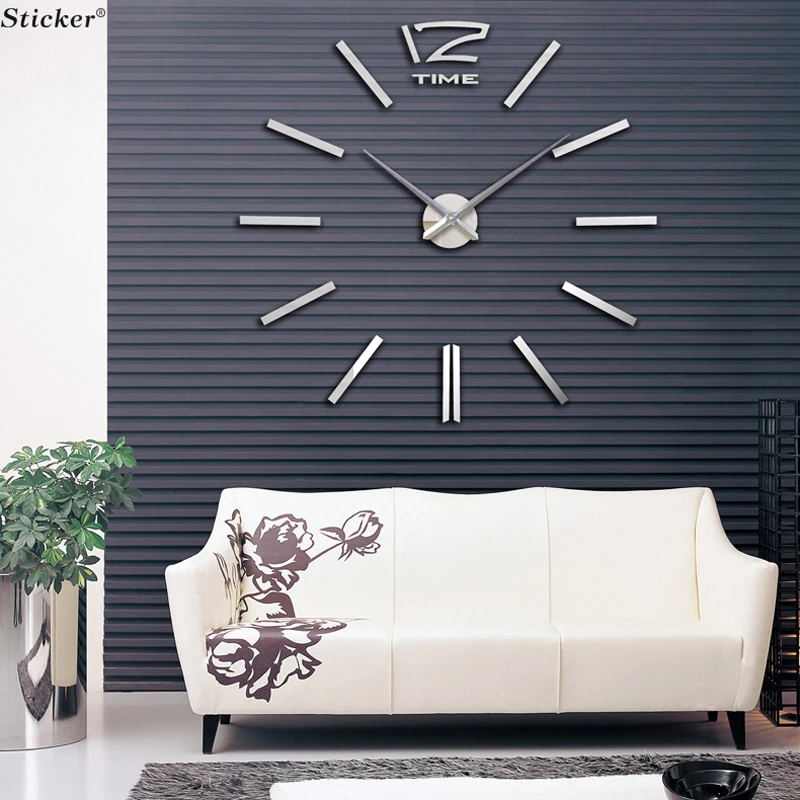New-Home-home-Decor-Big-Digital-Wall-Clock-Modern-Design-Large ...