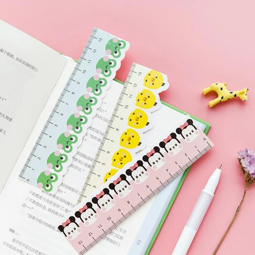30pcs/set Kawaii animal bookmark Paper ruler design bookmarks Cute ...
