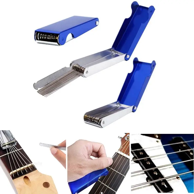 Electric Guitar Ukulele Metal Bridge Round Flat Files Filing Sander ...