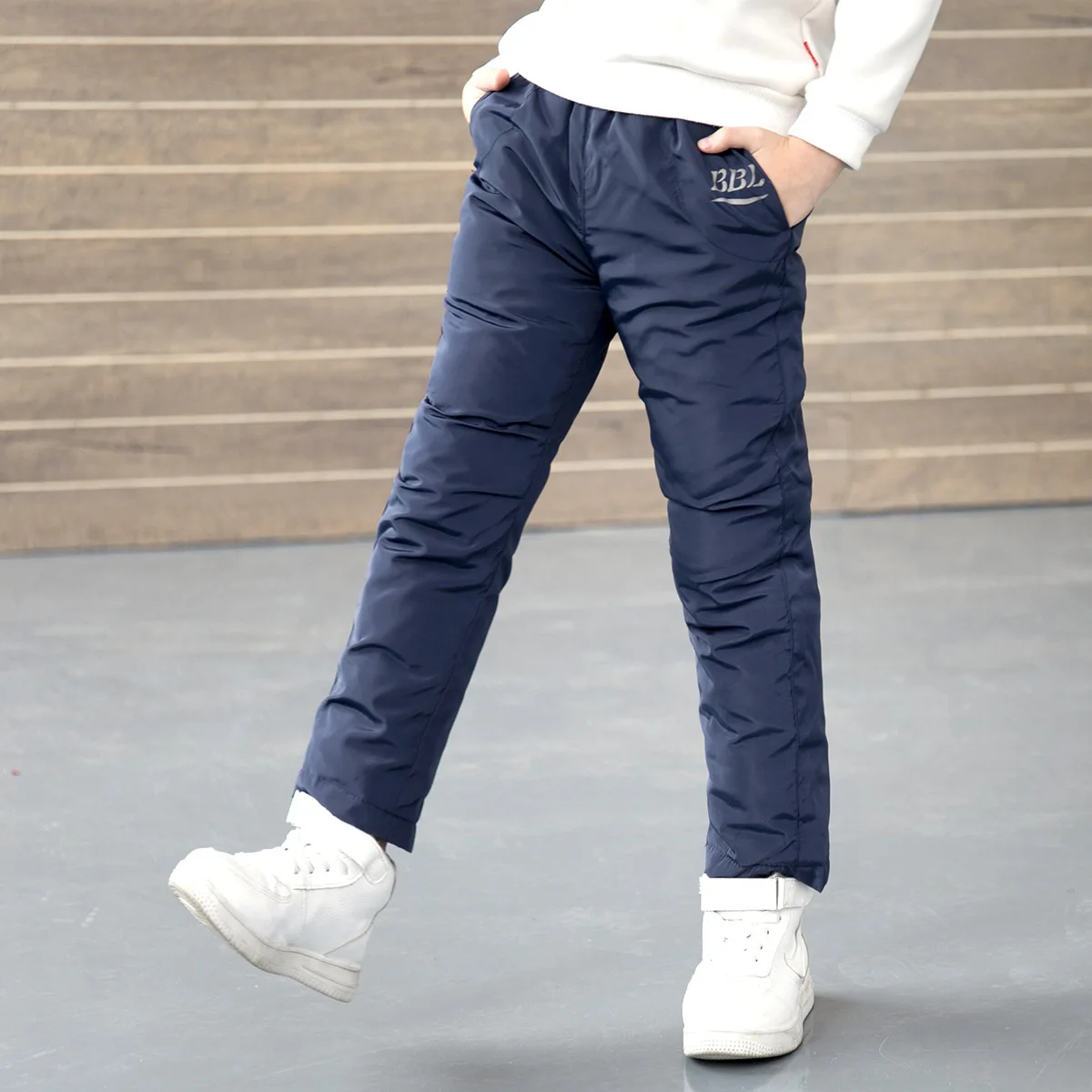 Winter New Children's Clothing Boy Down Trousers Men And Girls Thicker ...