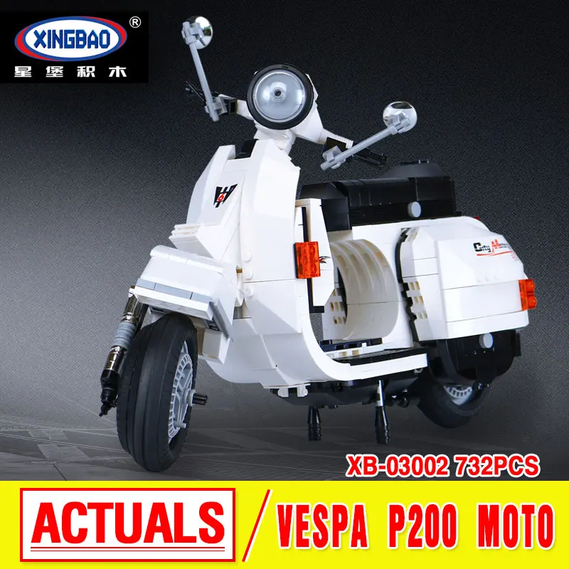 Special Offer XingBao 03002 Block 732Pcs Genuine Creative Technic ...