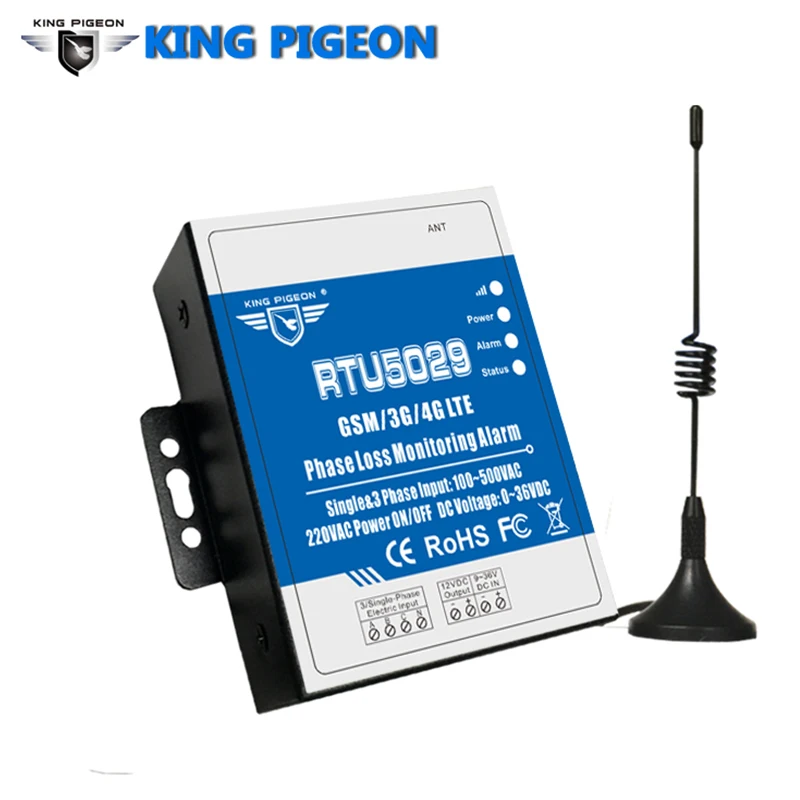 Power Status Monitoring Single Phase Power Loss Alarm High-Low Voltage ...