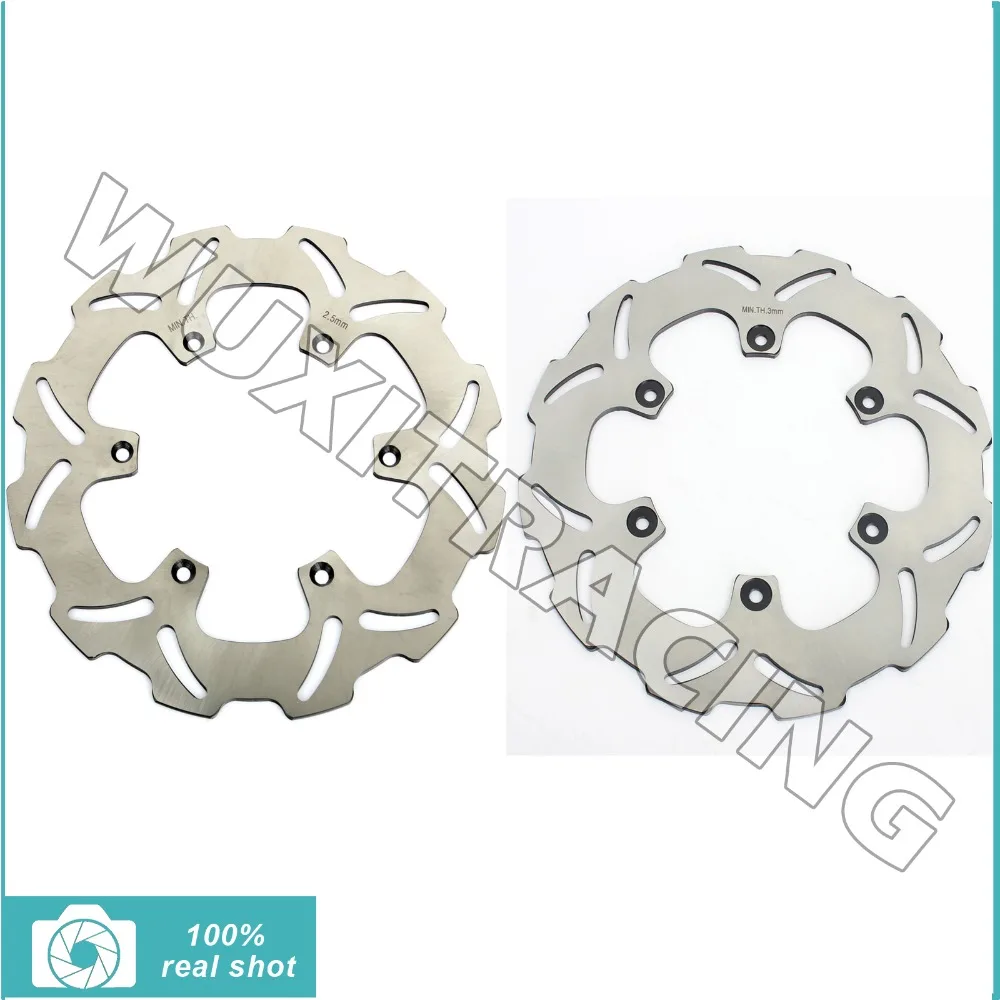 Front Rear Brake Disc Rotors For YAMAHA WR YZ 125 250 WRF YZF WR F YZ F ...