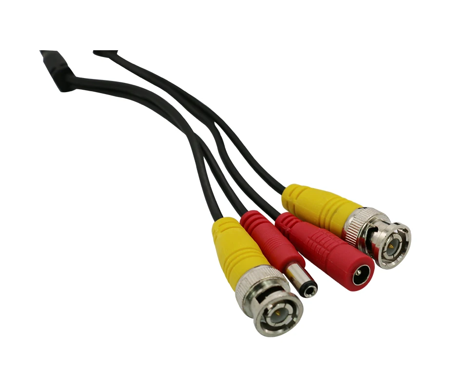 Hiseeu BNC Video Power Siamese Cable 32ft 10m for Analog AHD CVI CCTV ...
