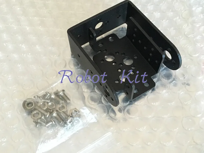 1set 2 DOF Short Pan And Tilt Servos Bracket Sensor Mount Kit For Robot ...