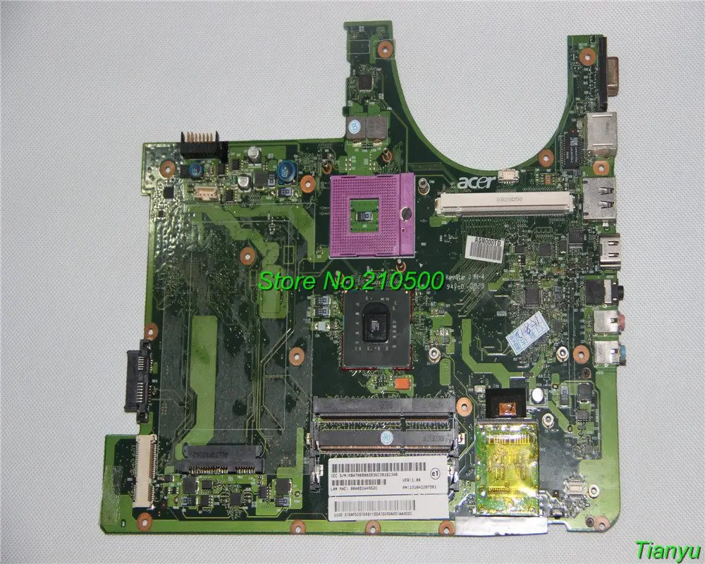 MBATN0B002 Mainboard For Acer Aspire 6935G 6935 Non integrated DDR3 ...