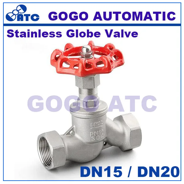 고품질 암나사 스톱 밸브 ss304 306l dn15 1/2 "dn20 3/4" bsp 스테인레스 스틸 s 타입 gb 표준 ...