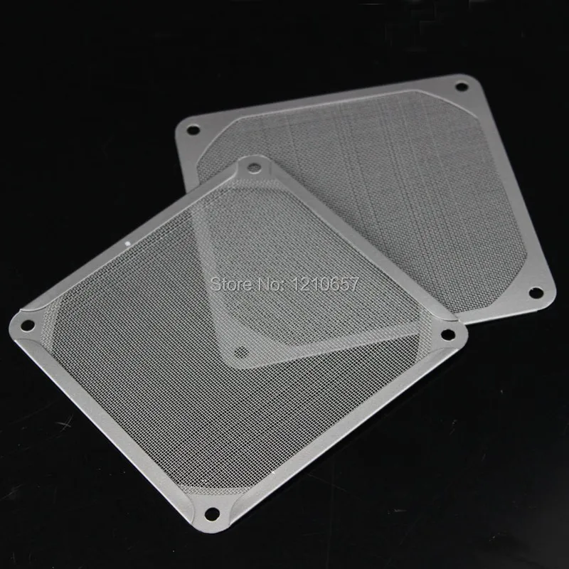 500 Pieces lot 12cm 120mm Aluminum PC Fan Dustproof Cover Mesh Dust ...