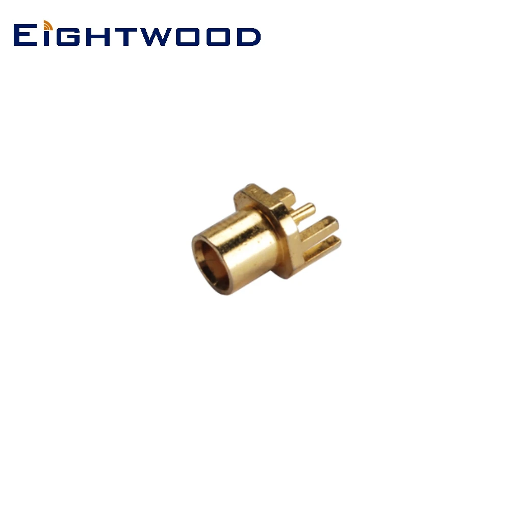 Eightwood Adaptador de conector Coaxial de 5 piezas MCX, conector hembra RF, borde, montaje en ...