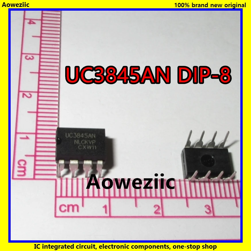 10Pcs/Lot UC3845AN UC3845 3845 DIP 8 HIGH PERFORMANCE CURRENT MODE PWM CONTROLLER New Original ...