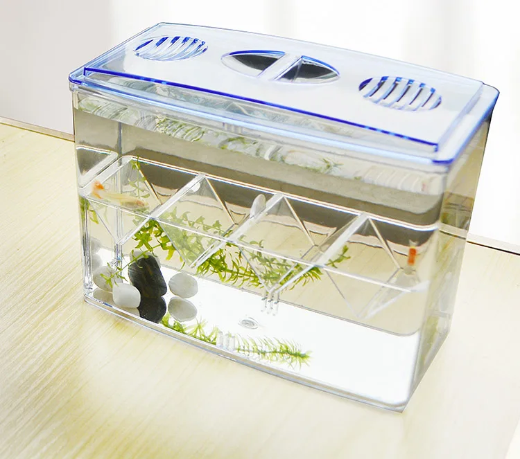 Hatch Box Suspend Aquarium Arcylic Guppy Baby Small Fish Separation ...