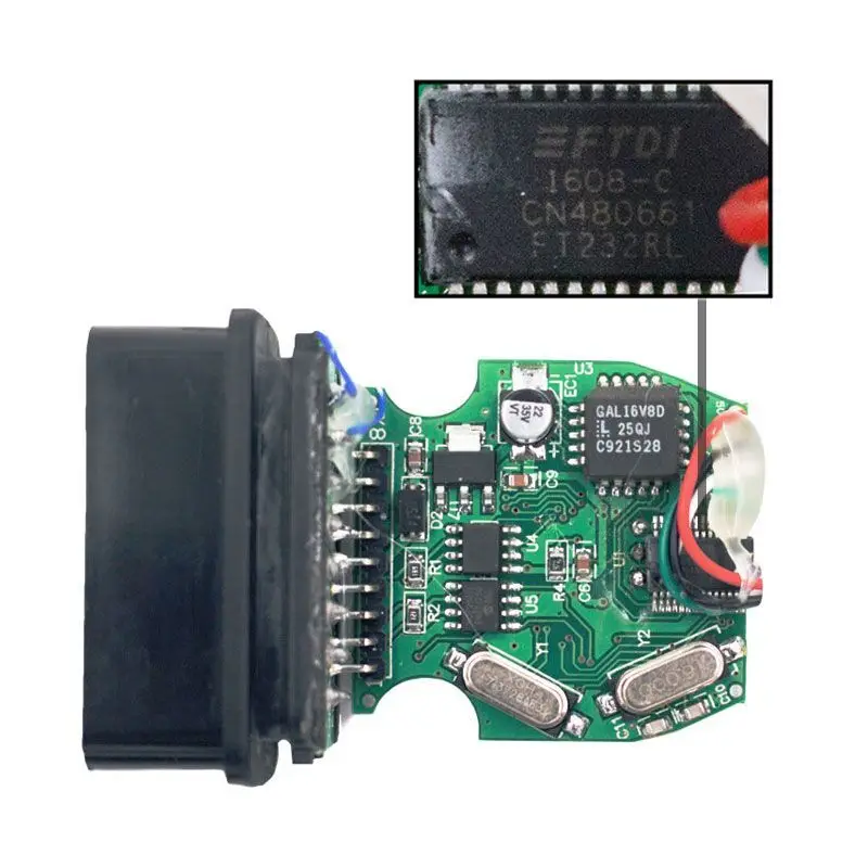 Câble De Diagnostic OBDII Pour BMW INPA - Interface USB Avec Puce ...