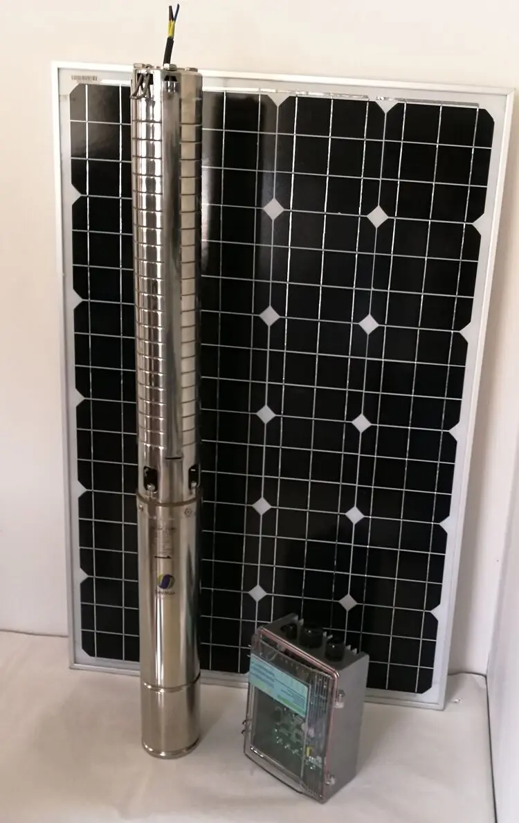 4 inch max 156m solar submersible water pump for irrigation high head ...