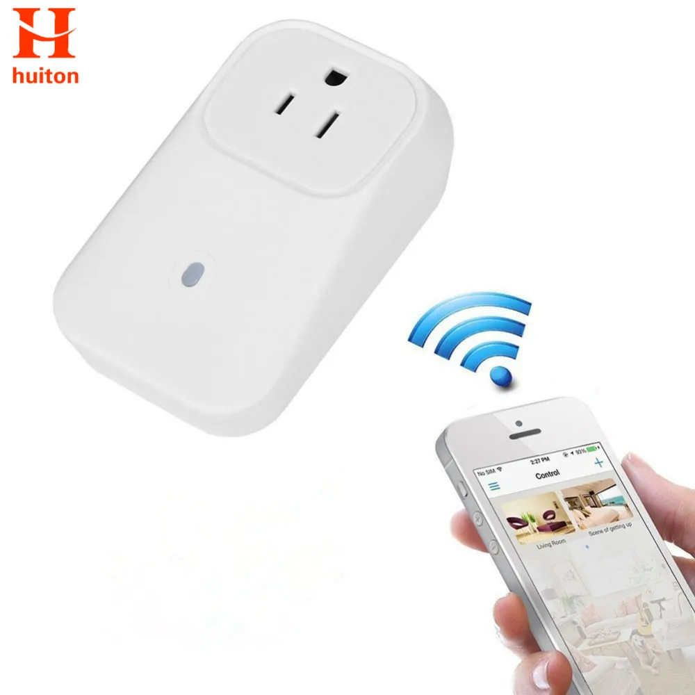 Wireless Wifi Socket App Remote Control with Timer function EU US UK ...