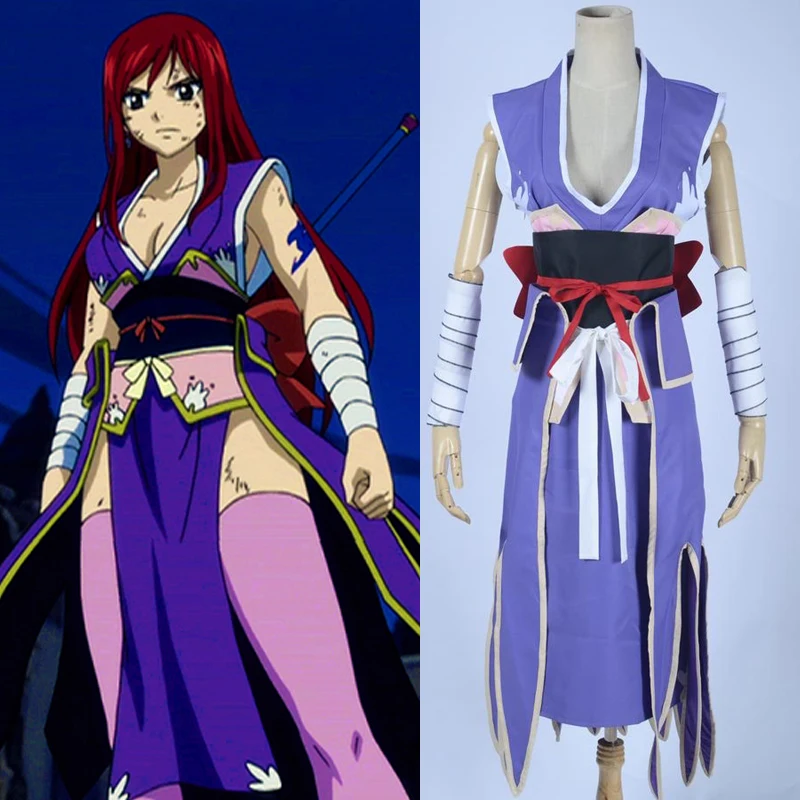 Popular Erza Scarlet Costume-Buy Cheap Erza Scarlet Costume lots from ...