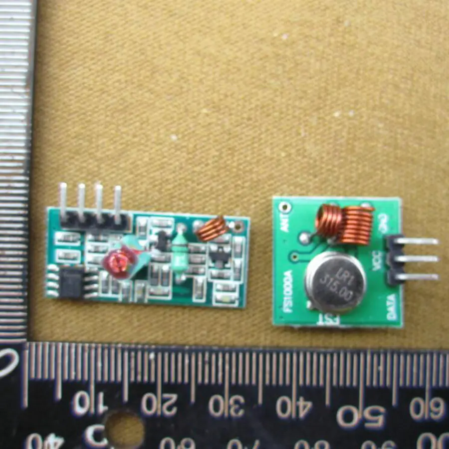 315MHZ RF wireless receiver & transmitter module board Ordinary super ...