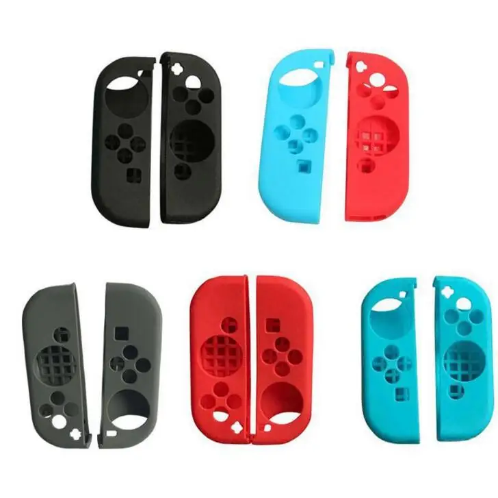 Silicone Rubber Soft Case Gel Skin Cover for Nintendo Switch Joycon ...