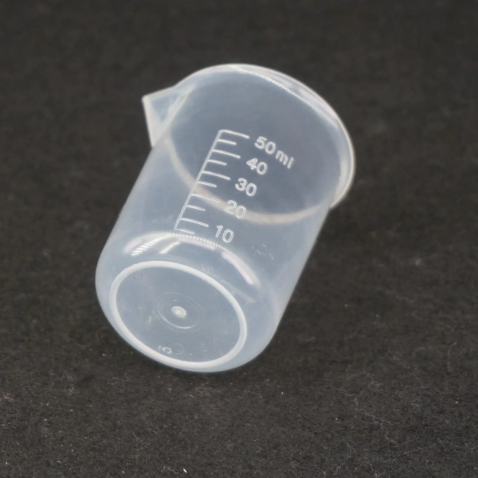 50ml Plastic Polypropylene PP Measuring Beaker Laboratory Kitchen With ...
