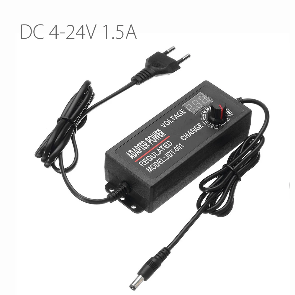 DC 4 24V 1.5A 36W AC/DC Power Adapter Switching Power Supply Regulatedr ...