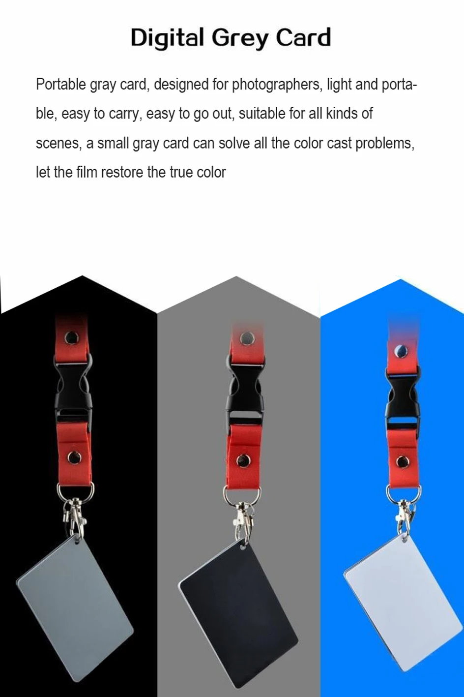 Smart Weight Scale 3-in-1 Digital Grey Card For Camera White Balance ...