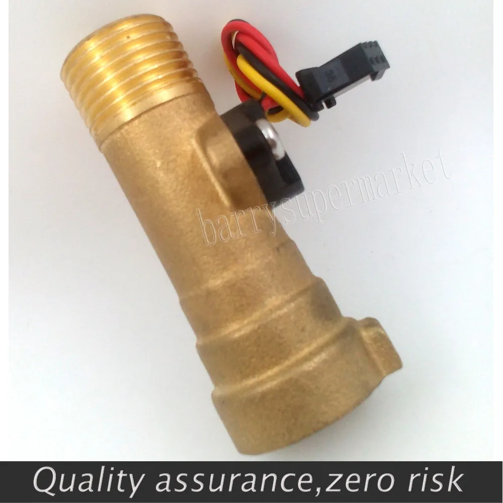Electronic Flow Meter Electronic Flow Sensor 0.3 10L/M for Solar Water ...